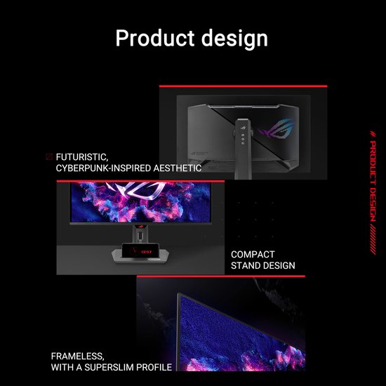 ASUS ROG Strix OLED XG27ACDNG - 27 inch QHD Gaming Monitor - 360Hz ...