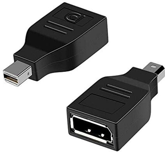 Mini DisplayPort naar DisplayPort Adapter - Zwart | bol