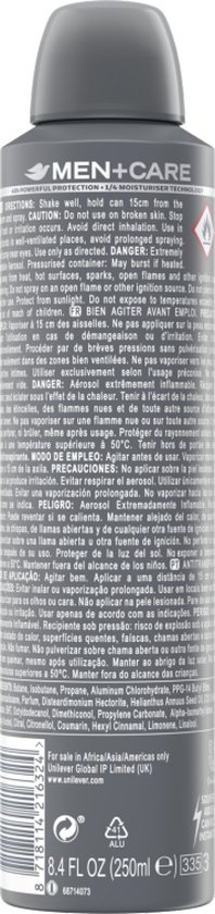 Dove Deospray Men - Care Clean Comfort 250 ml | bol