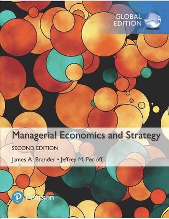 Managerial Economics & Strategy Glob Ed | 9781292159140 | Jeffrey Perloff | Boeken | bol.com