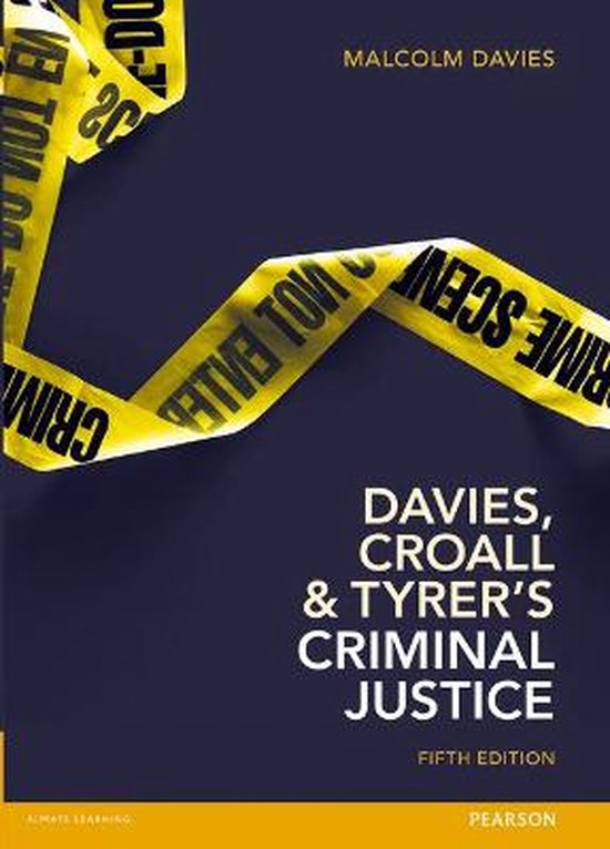 Criminal Justice | 9781408283059 | Malcolm Davies | Boeken | bol.com