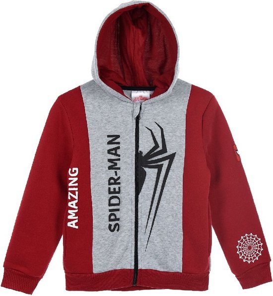 Spider-Man - Vest - Rood - 4 Jaar - Maat 104 | bol.com