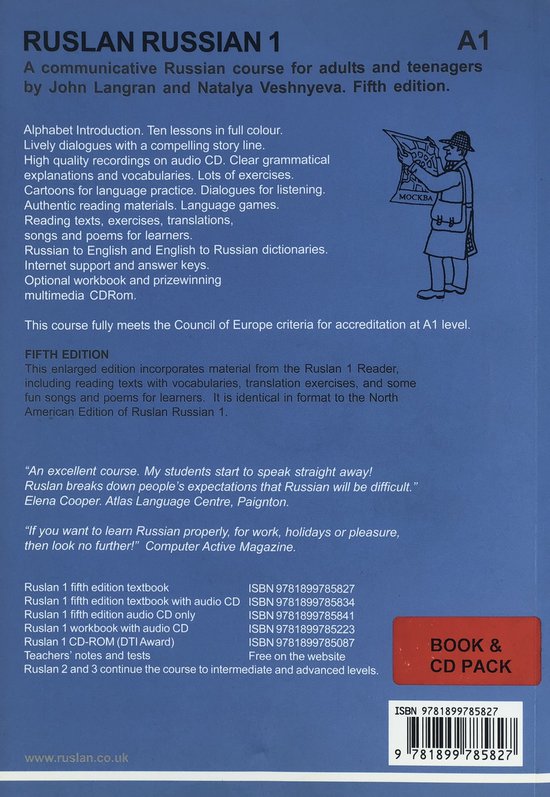 Ruslan Russian 1 A Communicative Russia (Dvd), John Langran and Natalya ...