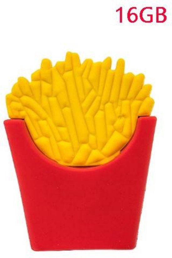 Franse frietjes USB Stick - Pendrive - Flash Drive - USB Geheugen - 16 ...