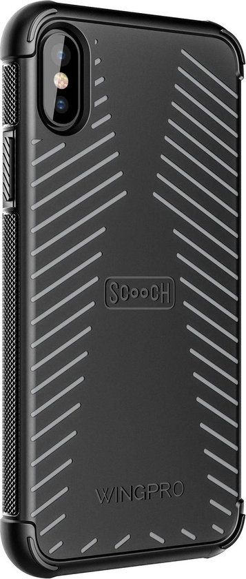 Scooch Wingpro series - iPhone X/XS - Zwart | bol