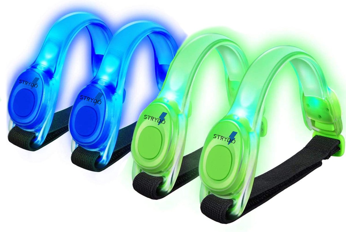 LED Armband - Armverlichting - Set van 4 - Inclusief Batterijen - Arm ...