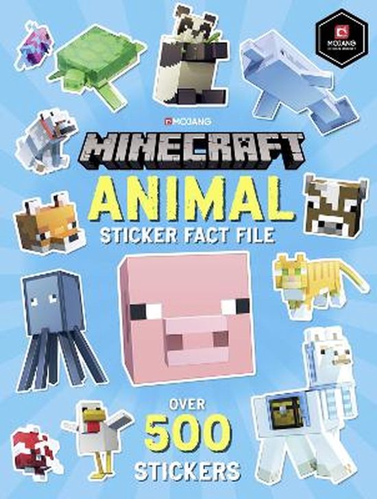 Minecraft Animal Sticker Fact File, Farshore | 9781405296281 | Boeken ...