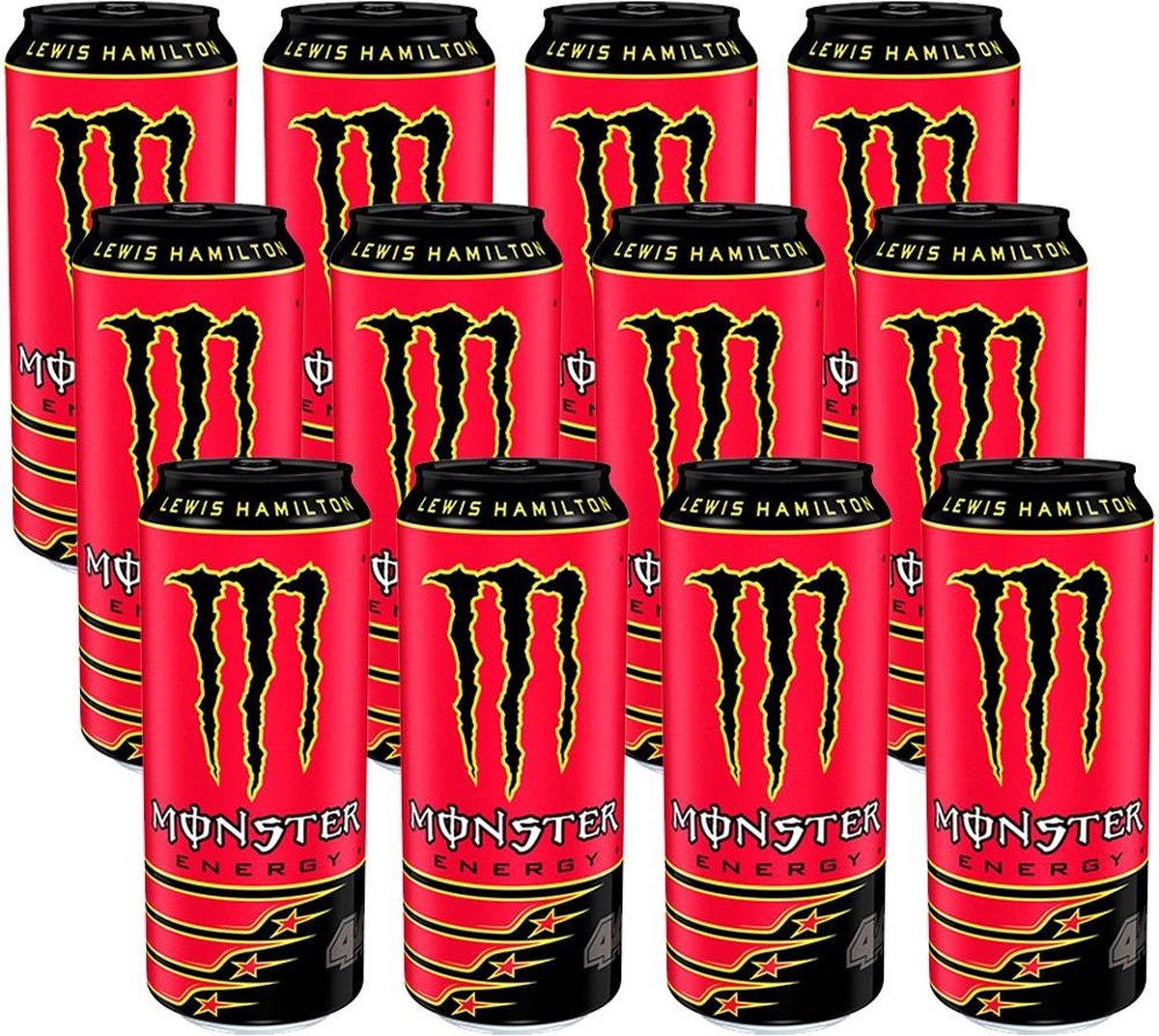 Monster Energy 44 Lewis Hamilton (12 x 500 ml) | bol.com