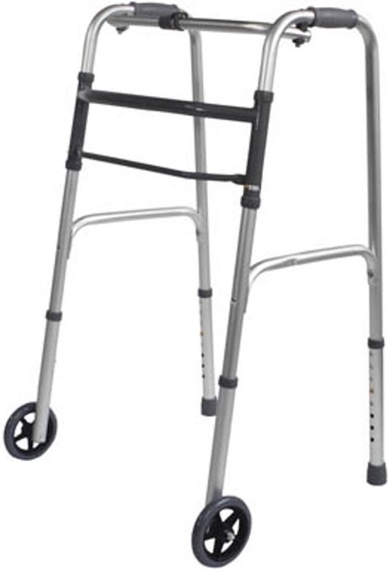 Aidapt Opvouwbaar looprek met wielen | bol.com
