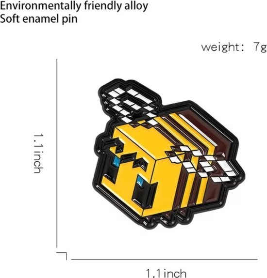Minecraft Badge(5)-pin-gift | bol