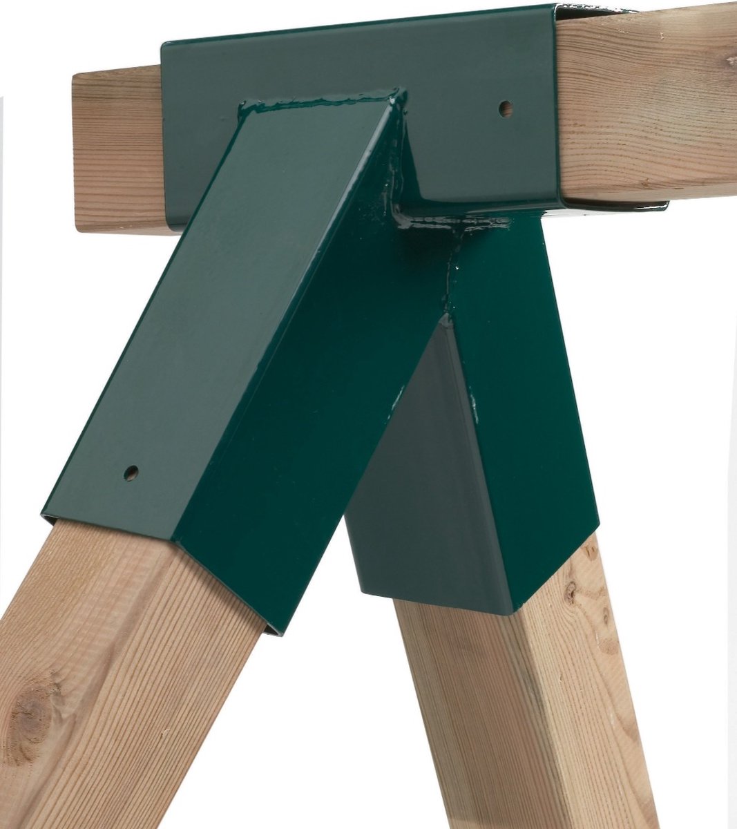 Hoekverbinding Vierkant Schommel schuin(100º) 90x90mm groen ...