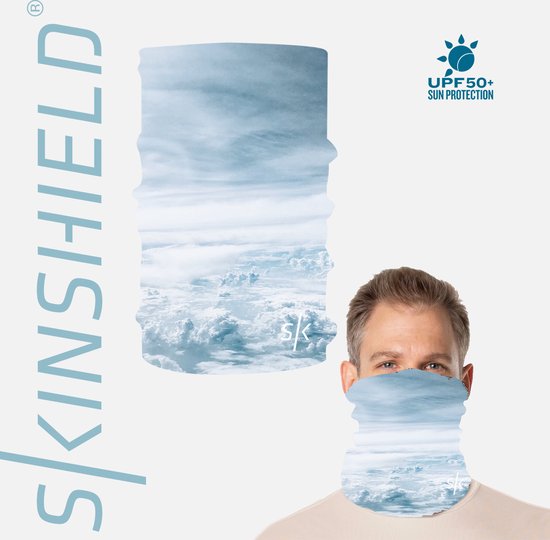 Solar Neck Gaiter | Bandana | Multifunctional | Light sky | bol