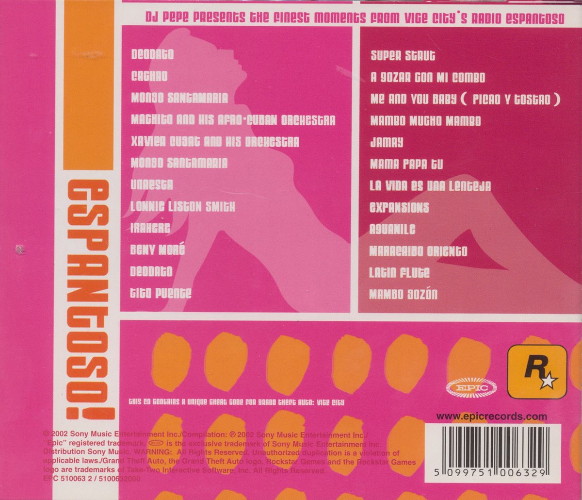 Grand Theft Auto: Vice City, Vol. 7: Radio Espantoso, Original ...