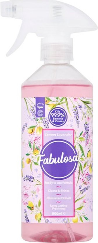Fabulosa Lemon Lavender Antibacterial Triggerspray Bottle 500 ML ...