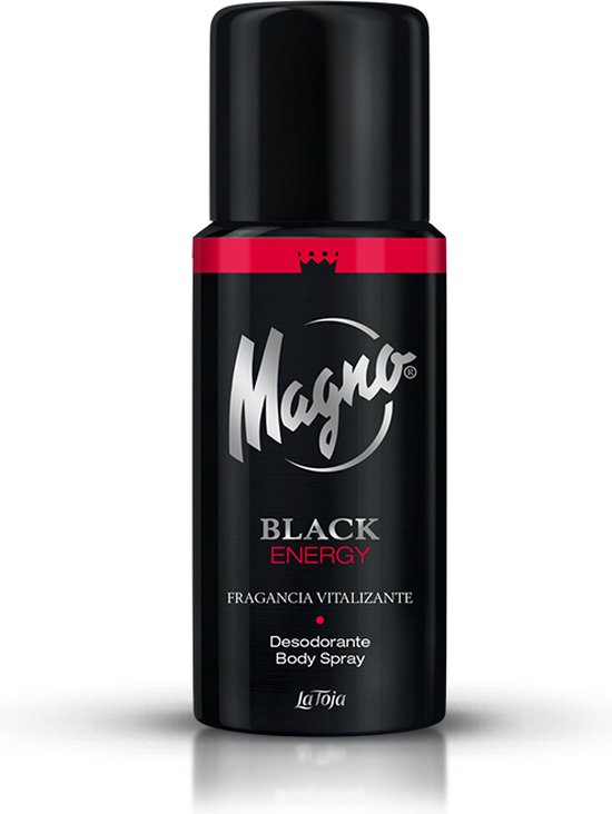 Magno Black Energy Hommes Déodorant spray 150 ml 1 pièce(s) | bol.com