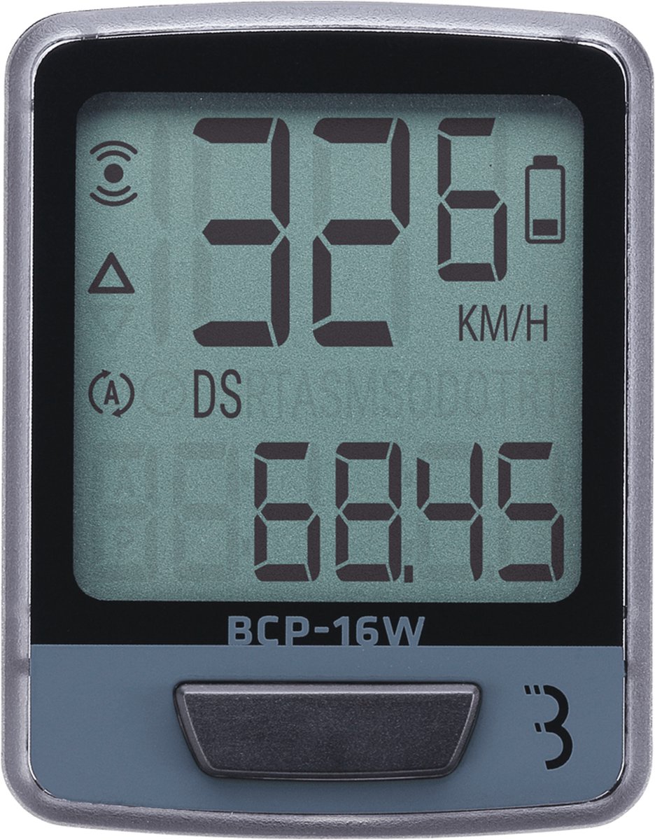 BBB Cycling Fietscomputer Draadloos - 12 functies - Snelheidsmeter ...