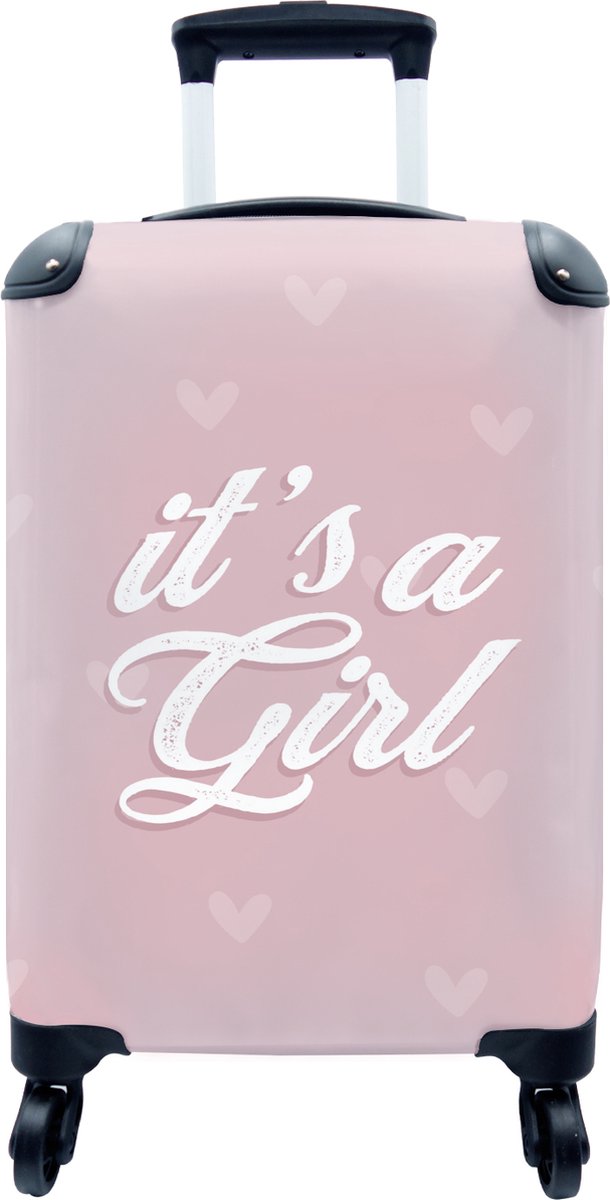 Valise - Bébé - Fille - Baby shower - 35x55x20 cm - Bagage à main ...