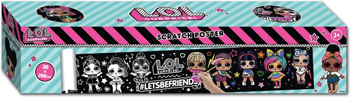 L.O.L. Surprise! poster - LOL Surprise maak je eigen poster - LOL ...