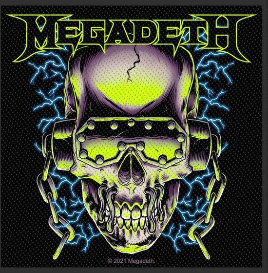 Megadeth Patch Vic Rattlehead Multicolours | bol.com