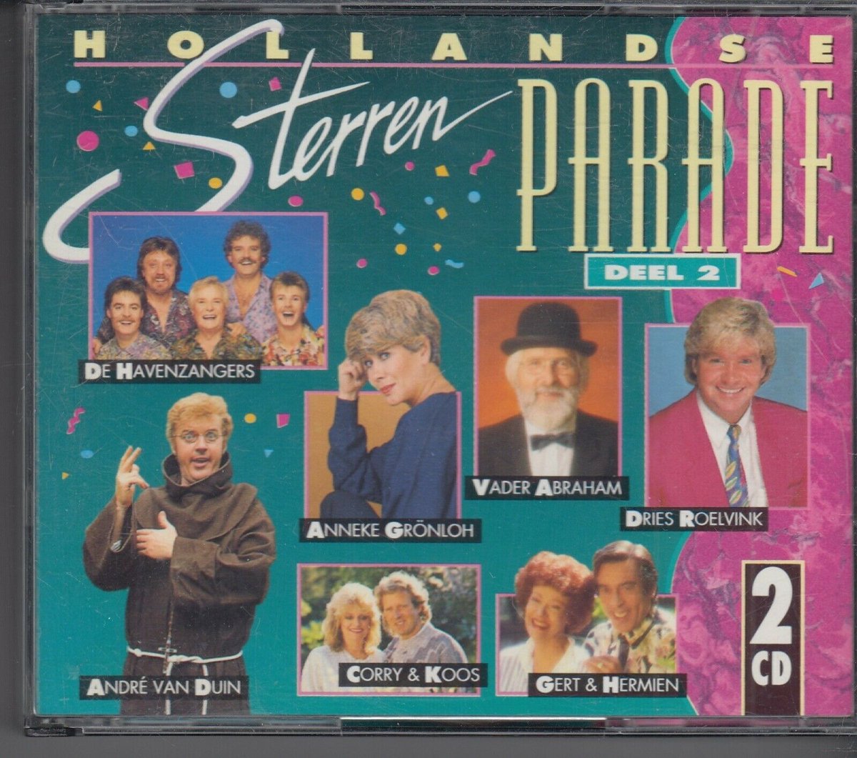 Hollandse Sterrenparade Deel 2 - Dubbel CD - Benny Neyman, Andre Van duin, Corry... | bol.com