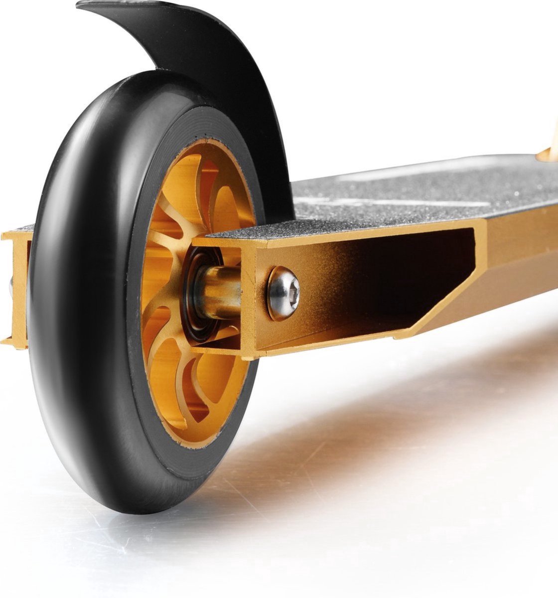 SUOTU Pro Stuntstep - Kinderen - Aluminium Step - Zwart/Brons | bol.com