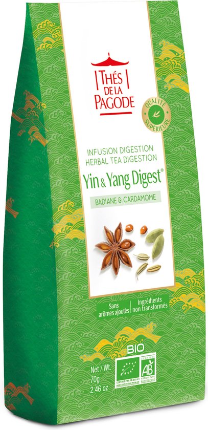 Thés de la Pagode - Kruidenthee Yin Yang - Spijverteringsthee ...