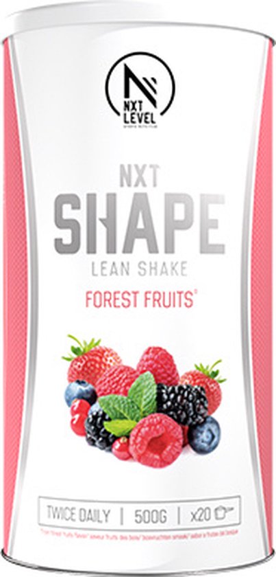 NXT Level Lean Shake - Dieet Shake - 500 gram (20 shakes) - Bosvruchten ...