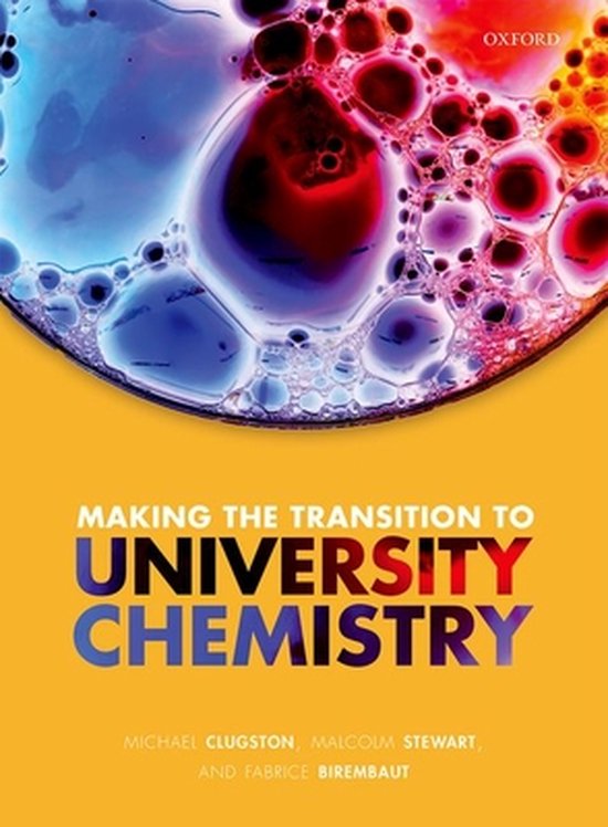 Making the transition to university chemistry, Michael Clugston ...