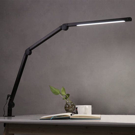 Eyocean Led-bureaulamp, zwenkarm, architectenlamp, werklamp ...