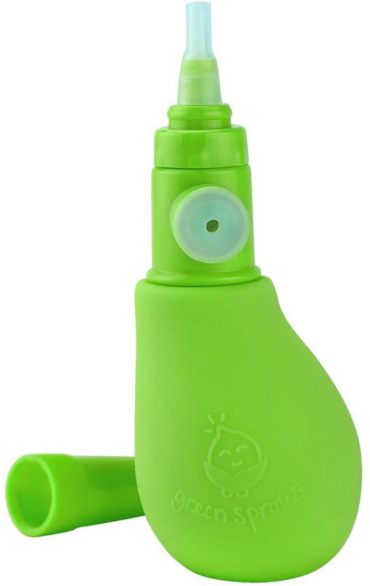 green sprouts® baby neuspompje gemaakt van siliconen en plant-plastic ...