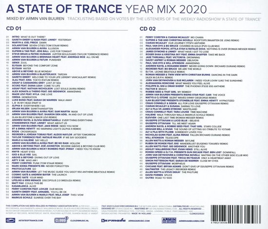 A State Of Trance Year Mix 2020 (CD), Armin Van Buuren | Muziek | bol