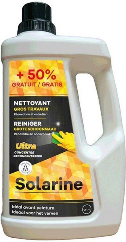 Solarine Reiniger Grote Schoonmaak Vloeibaar 1l | bol