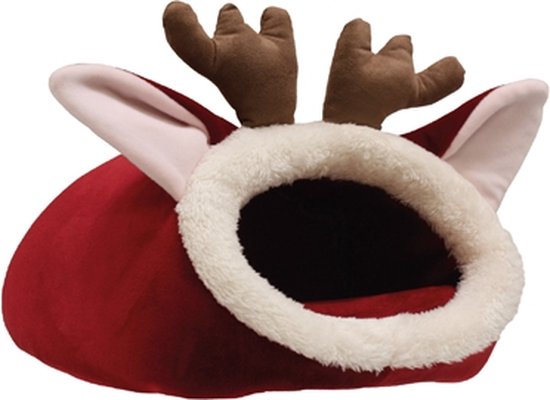 Croci kattenmand iglo mini rendier rood | bol