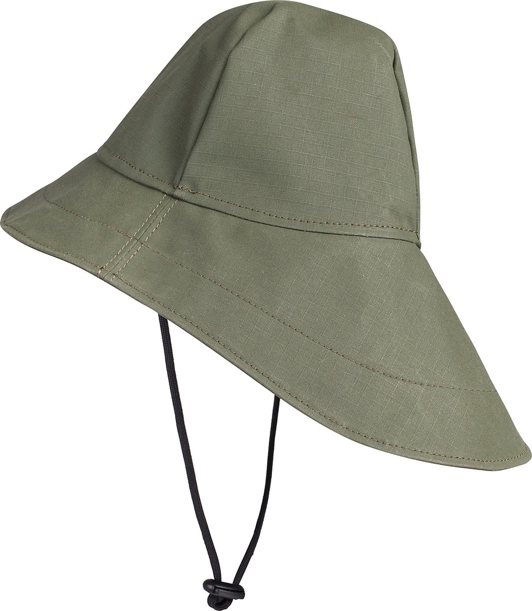 Zuidwester KAZMOK design, Brodie, regenhoed, leger groen, fietshoed ...