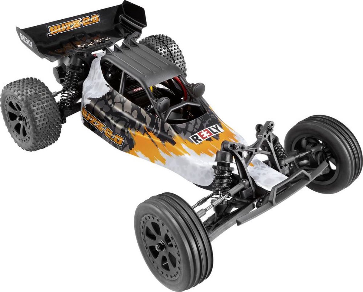 Reely Buzz 2.0 Brushed 1:10 RC modelauto voor beginners Elektro Buggy ...