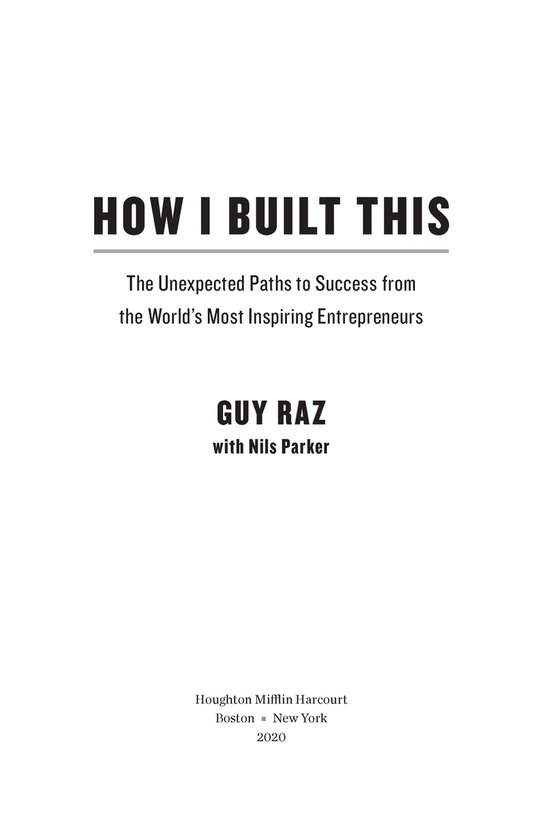 How I Built This (ebook), Guy Raz | 9780358216780 | Boeken | bol.com