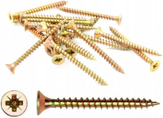 Schroeven - XL pakket - Grote schroef - VOORDEEL PAKKET - 6.0x80 MM ...