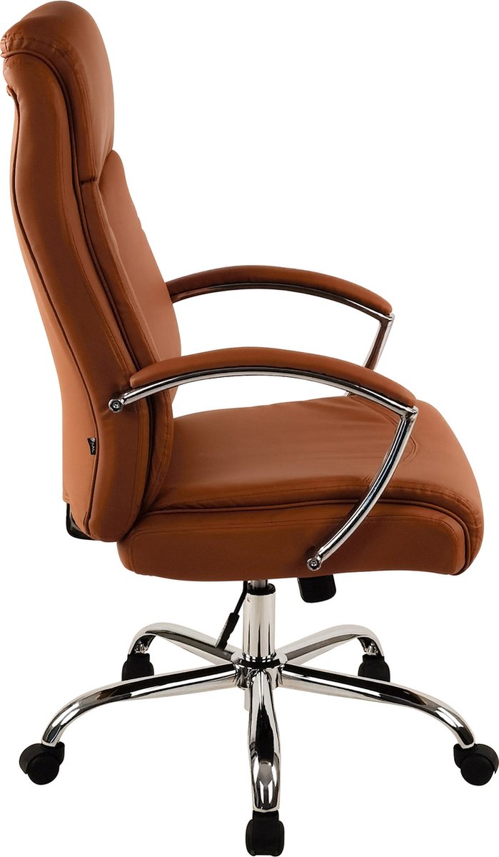 Bureaustoel Halsua Kunstleer, Grijs | bol.com