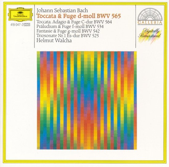 Bach: Toccata and Fugue in D Minor, etc / Helmut Walcha, Helmut Walcha | CD (album) |... | bol