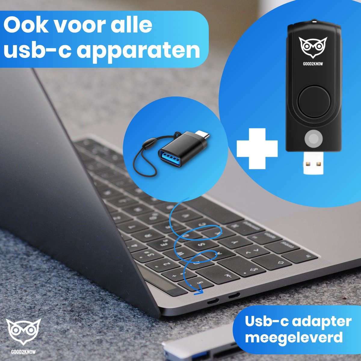 Good2know Id Kaartlezer – SD Kaartlezer – Kaartlezer identiteitskaart ...