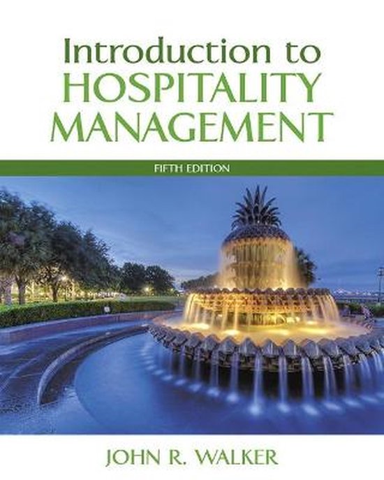 Introduction to Hospitality Management | 9780134151908 | John Walker ...