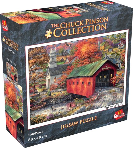 The Chuck Pinson Collection Puzzle - The Sweet Life - 1000 Pieces | bol