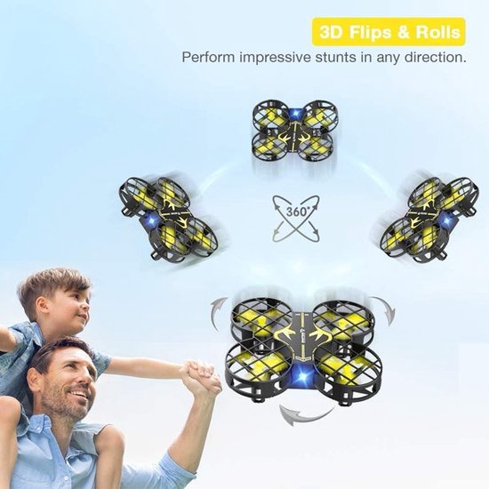 Snaptain H823H Mini Drone - Draagbare Mini Drone - 3 Versnellingen en ...