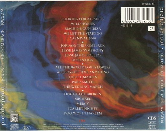 Jordan: The Comeback, Prefab Sprout | CD (album) | Muziek | bol.com