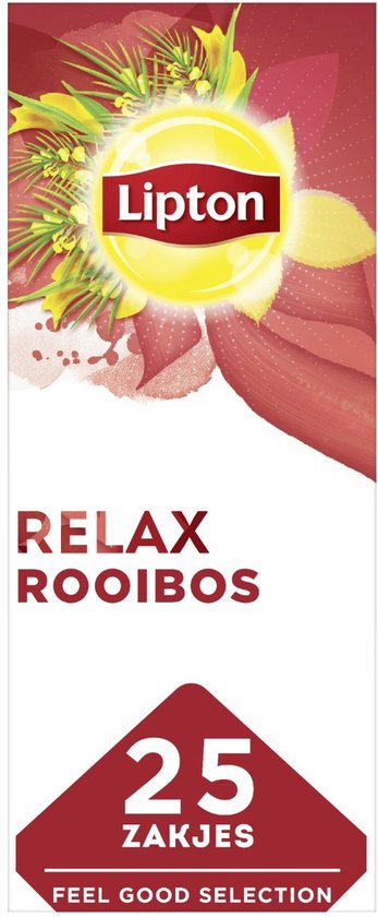 Thee Lipton Relax rooibos 25x1.5gr | bol