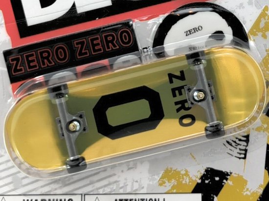 Tech Deck Zero Skateboards Team Numero Gold Foil Rare Complete ...