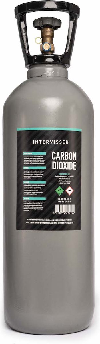 ZUIVER CO2 koolzuur en gasfles 10 kg - CO2 fles, CO2 patronen, CO2 ...