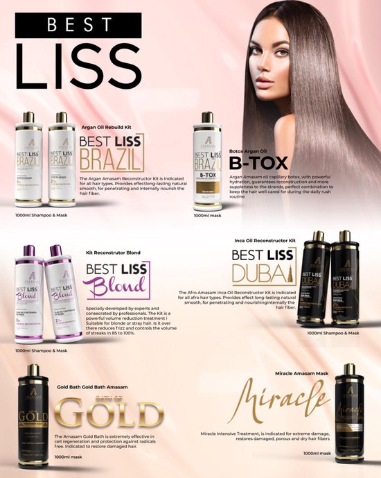 BEST LISS DUBAI TOP KERATINE VOOR KROES HAAR & 100 PROCENT STIJL ...