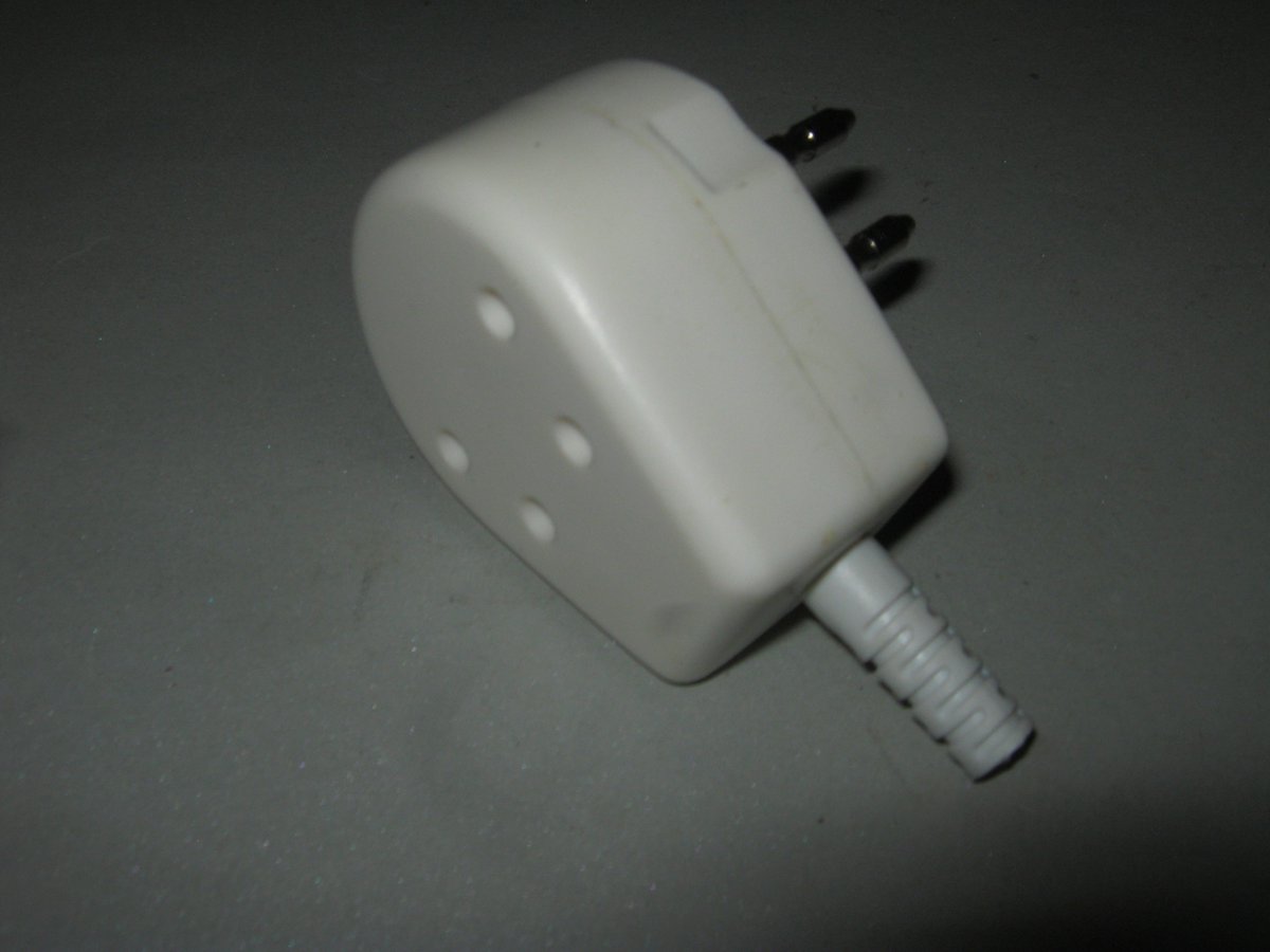 Telefoon stapelstekker wit met tule doorvoerstekker | bol.com