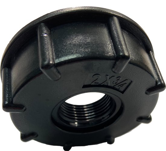 IBC adapter dop, S60x6 naar 3/4” binnendraad - toepassing voor verloop ...